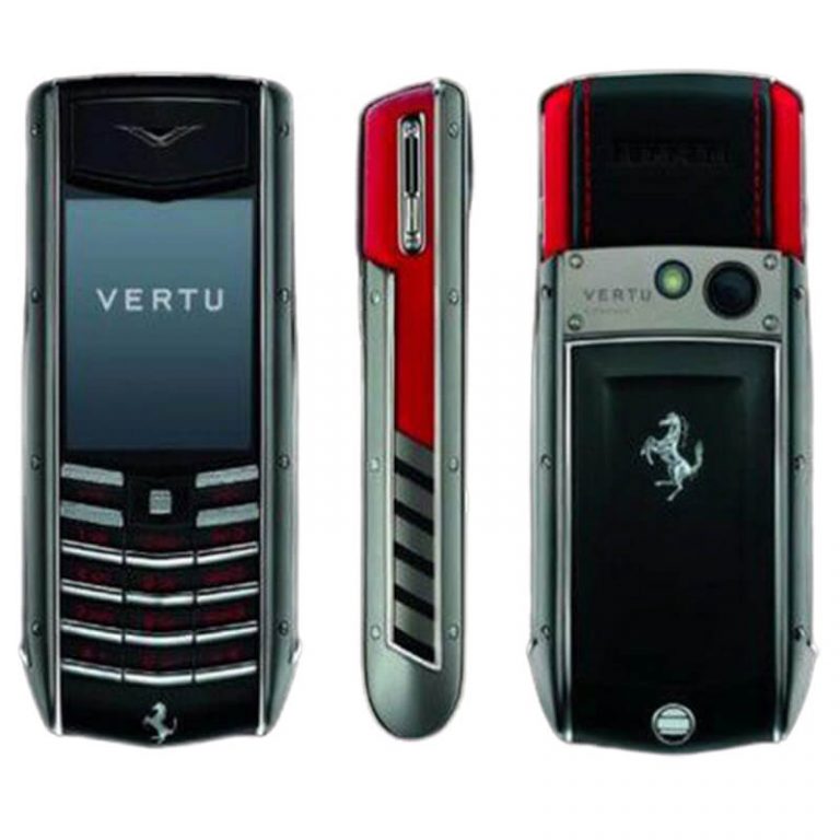 Vertu Ascent Black Like New